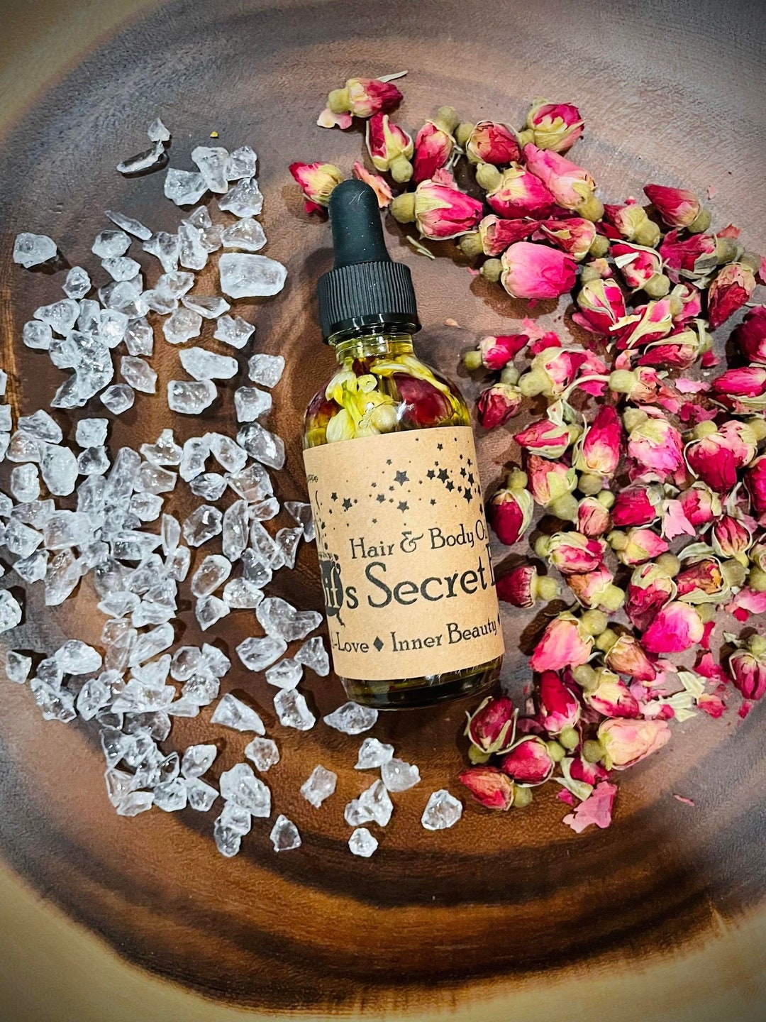Sif's Secret Elixir Hair & Body Oil (almond/coconut Milk) - Self-love ...