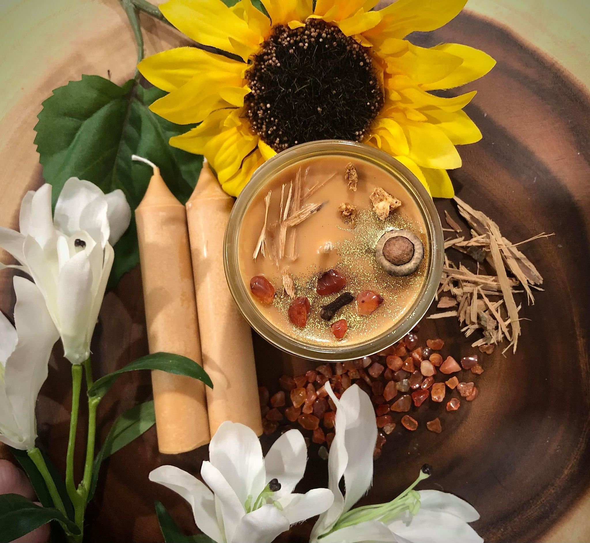 Ode to Demeter Spell Candle (orange/spices/vanilla) - Greek Goddess ...