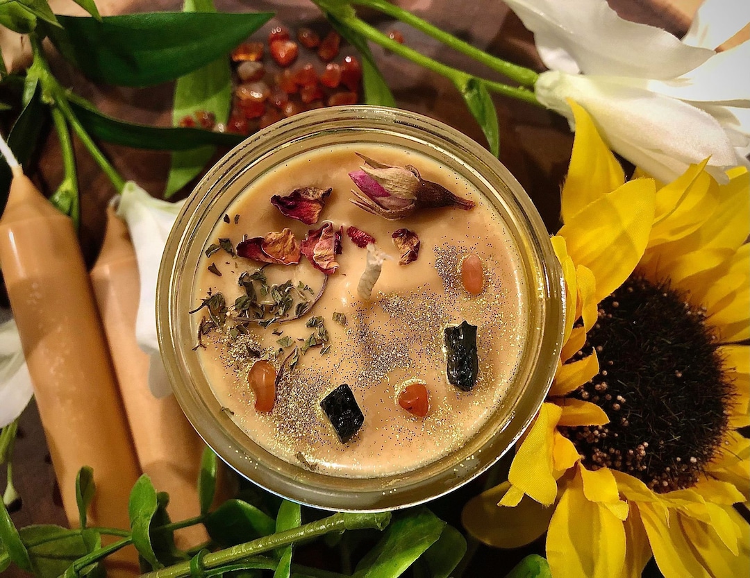 Lady Freya Spell Candle birch/juniper Norse Goddess Energy/altar ...