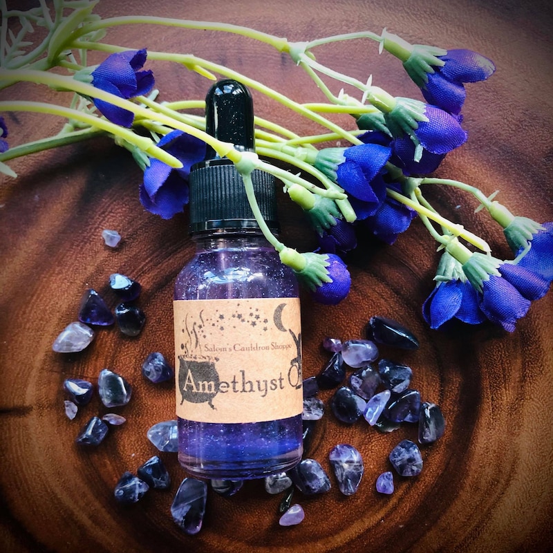 Amethyst Essential Oil - Etsy