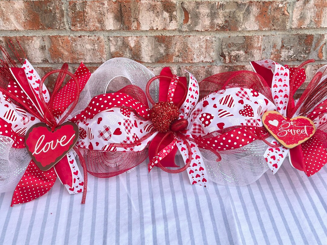 Valentines Day Garland, Valentine’s Day Decor, Valentine Garland ...
