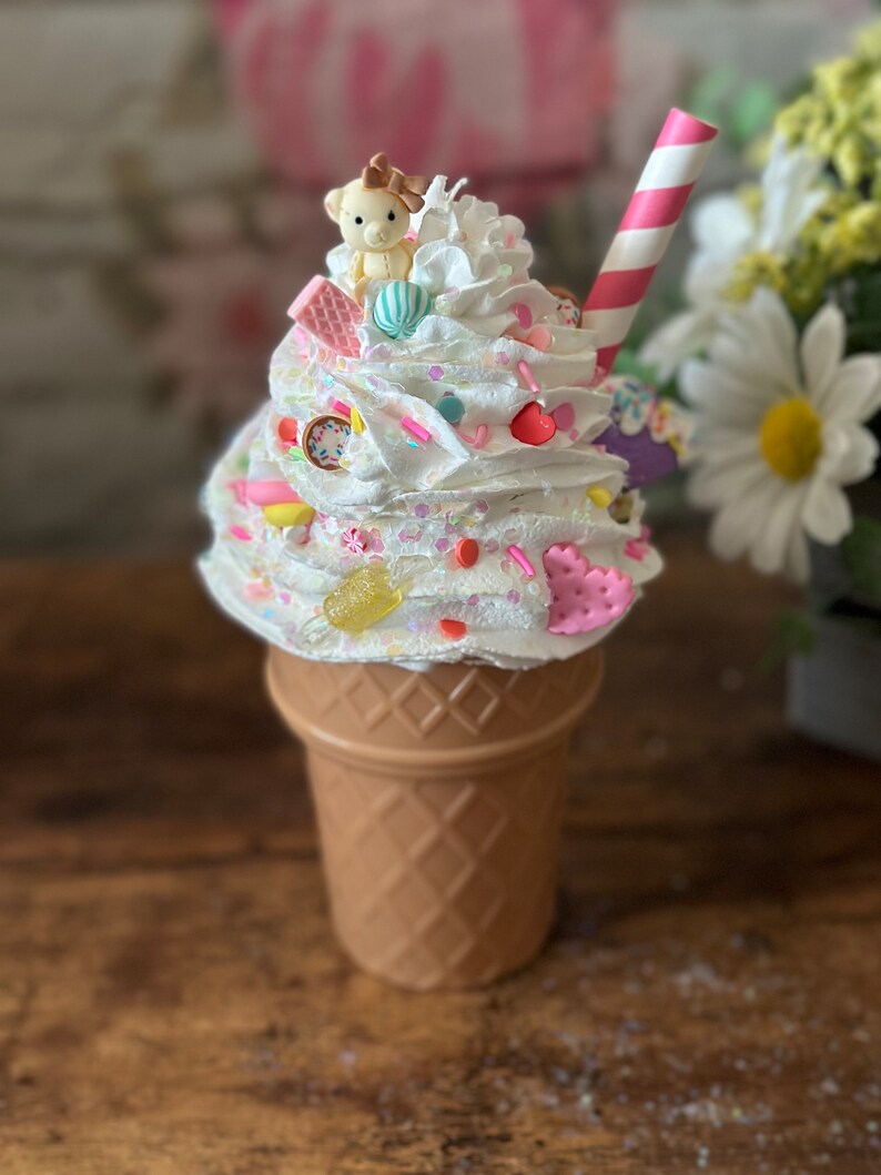 Fake Ice Cream Picture Prop Easter Decor Summer Decor - Etsy