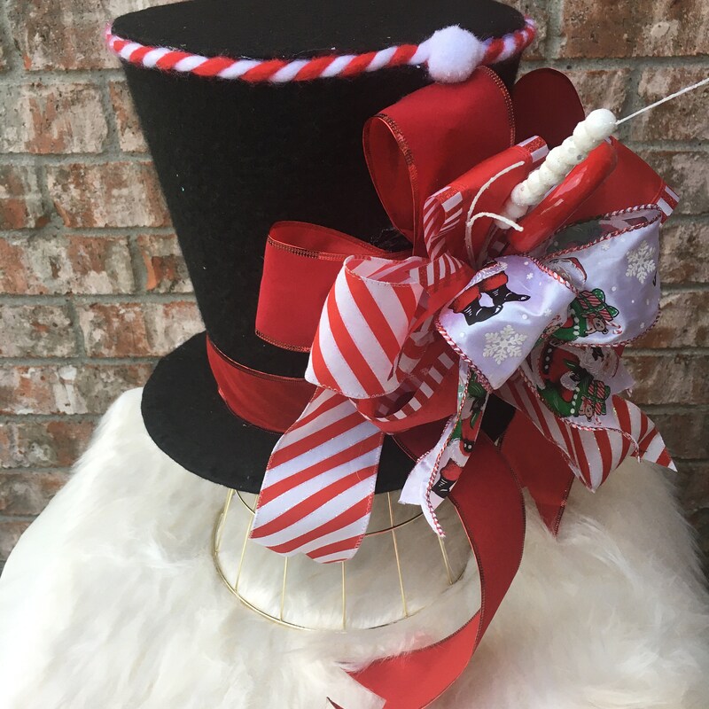 Top Hat Tree Topper - Etsy