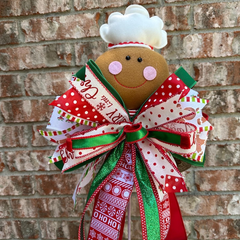 Gingerbread Tree Topper - Etsy