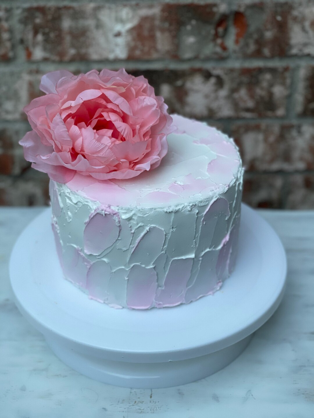 Pink Faux Cake Picture Prop Baby Cake Fake Cake Birthday - Etsy