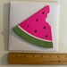 Slice of Watermelon All Occasion Card Handmade Paper Pieced Die Cut ...