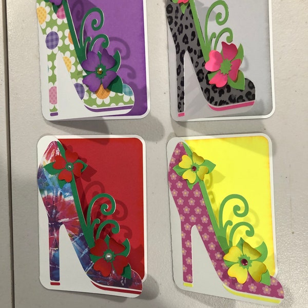 Shoe Greeting Card - Etsy