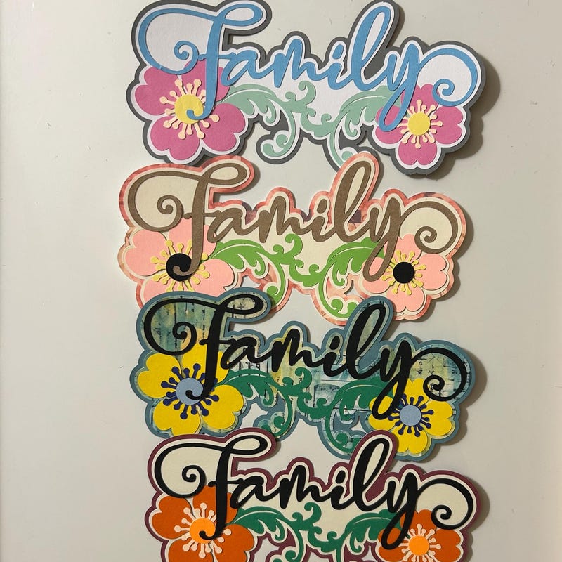 Scrapbook Title - Etsy