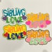 Sibling Love Scrapbook Title Handmade Paper Pierced Die Cut - Etsy