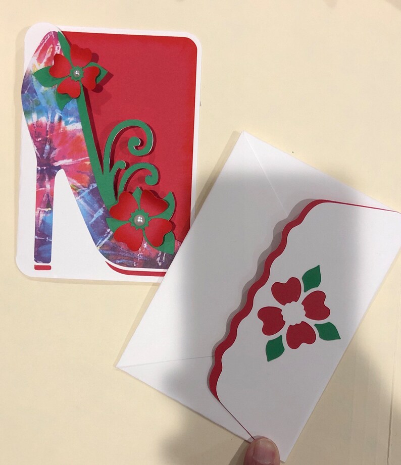 All Occasion High Heel Shoe Card - Etsy