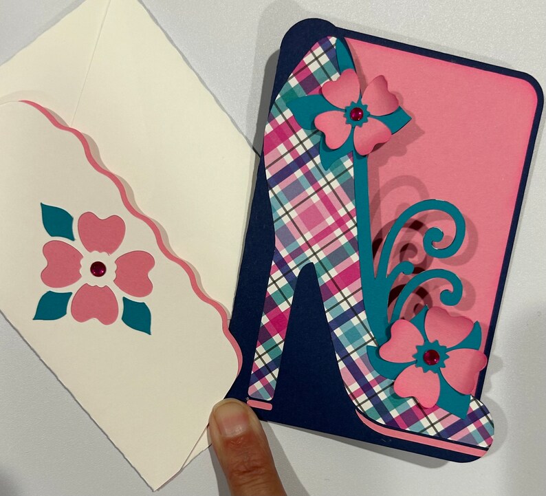 All Occasion High Heel Shoe Card - Etsy