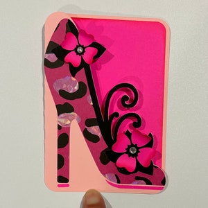 All Occasion High Heel Shoe Card - Etsy