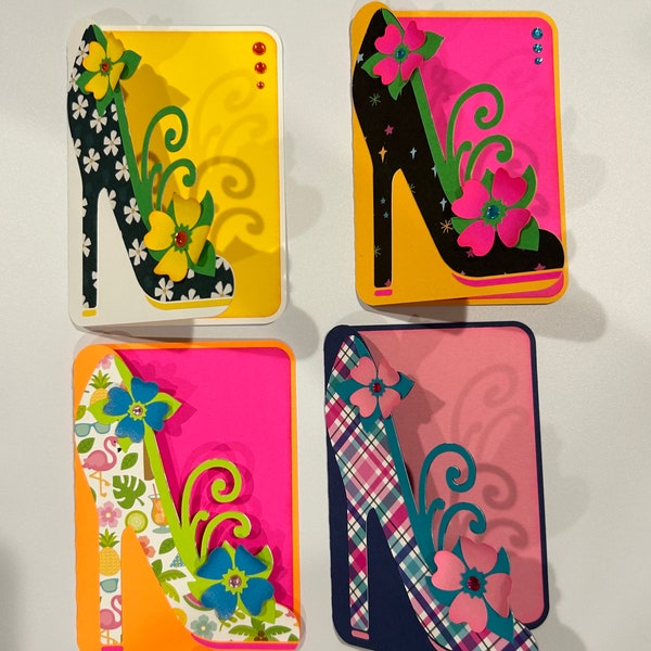 Shoe Greeting Card - Etsy