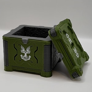 Halo Reach Individual UNSC Crate (multiple Sizes Available) Fan ...