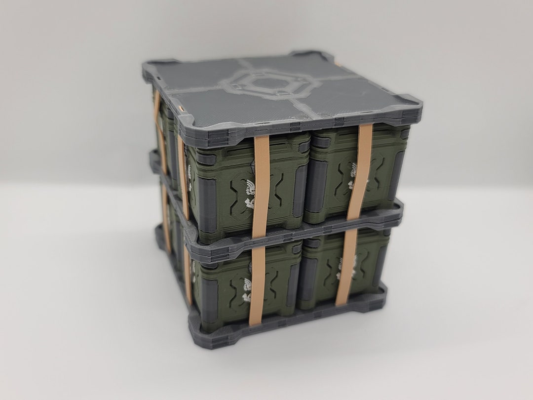 Halo Reach UNSC Pallet Crate Fan-made Content 3.25 - Etsy