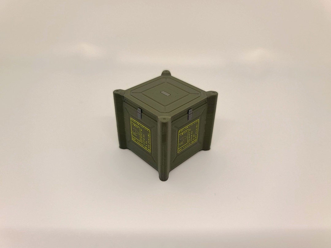 Halo 3 Individual UNSC Helmet Crate 1.5 multicolor 3D Printed Fan ...