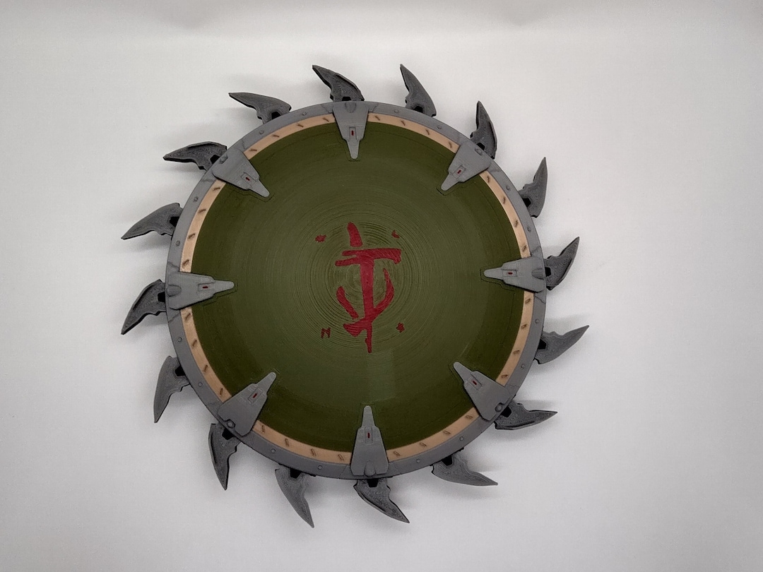 DOOM: the Dark Ages Shield Saw (V2) | Multiple Sizes and Colors ...