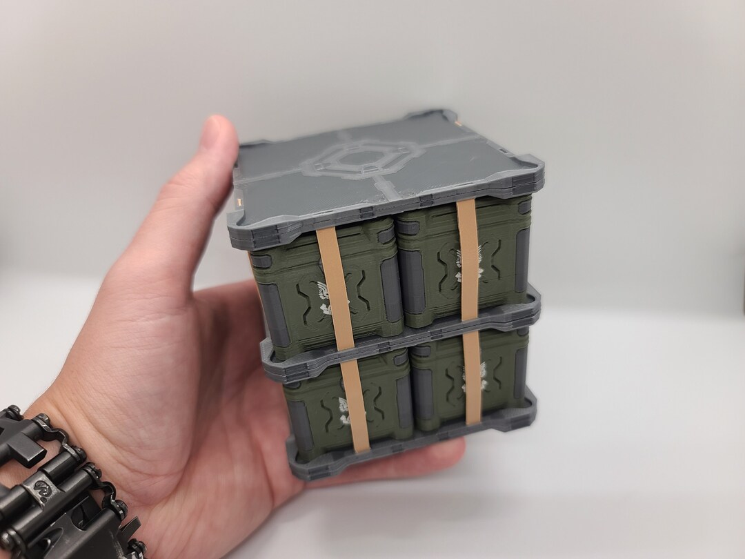 Halo Reach UNSC Pallet Crate | Fan-made Content | 3.25" - Etsy