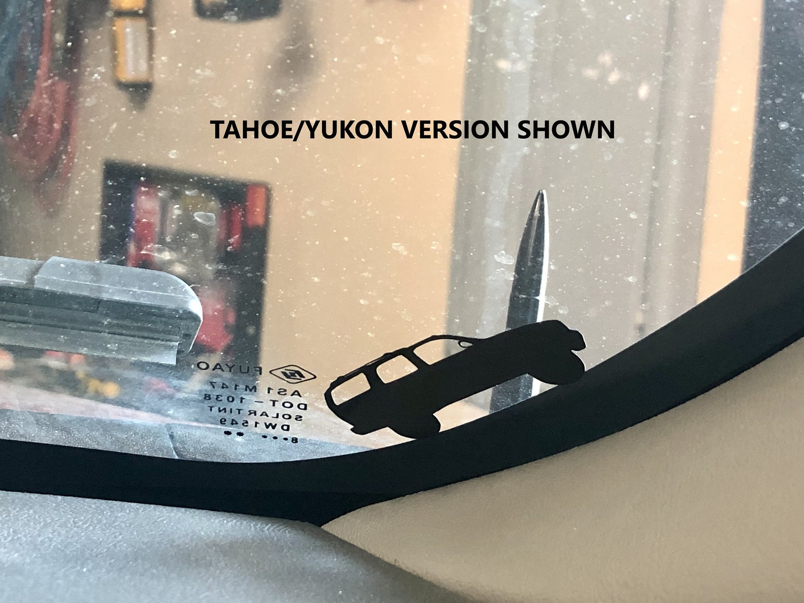Suburban or Yukon XL Decal Sticker for Windshield Easter Egg - Etsy