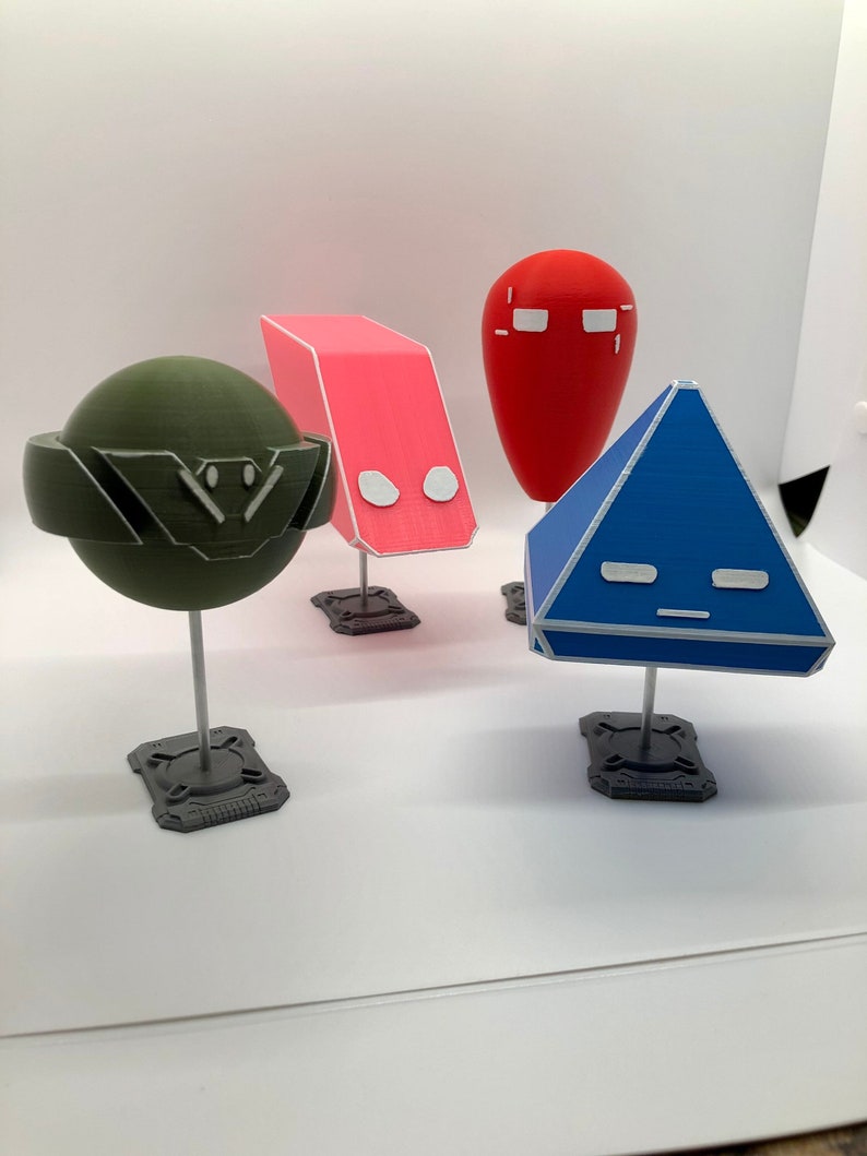Halo Infinite ALL 5 Personal Ai's With Chips 3D Printed - Etsy Canada