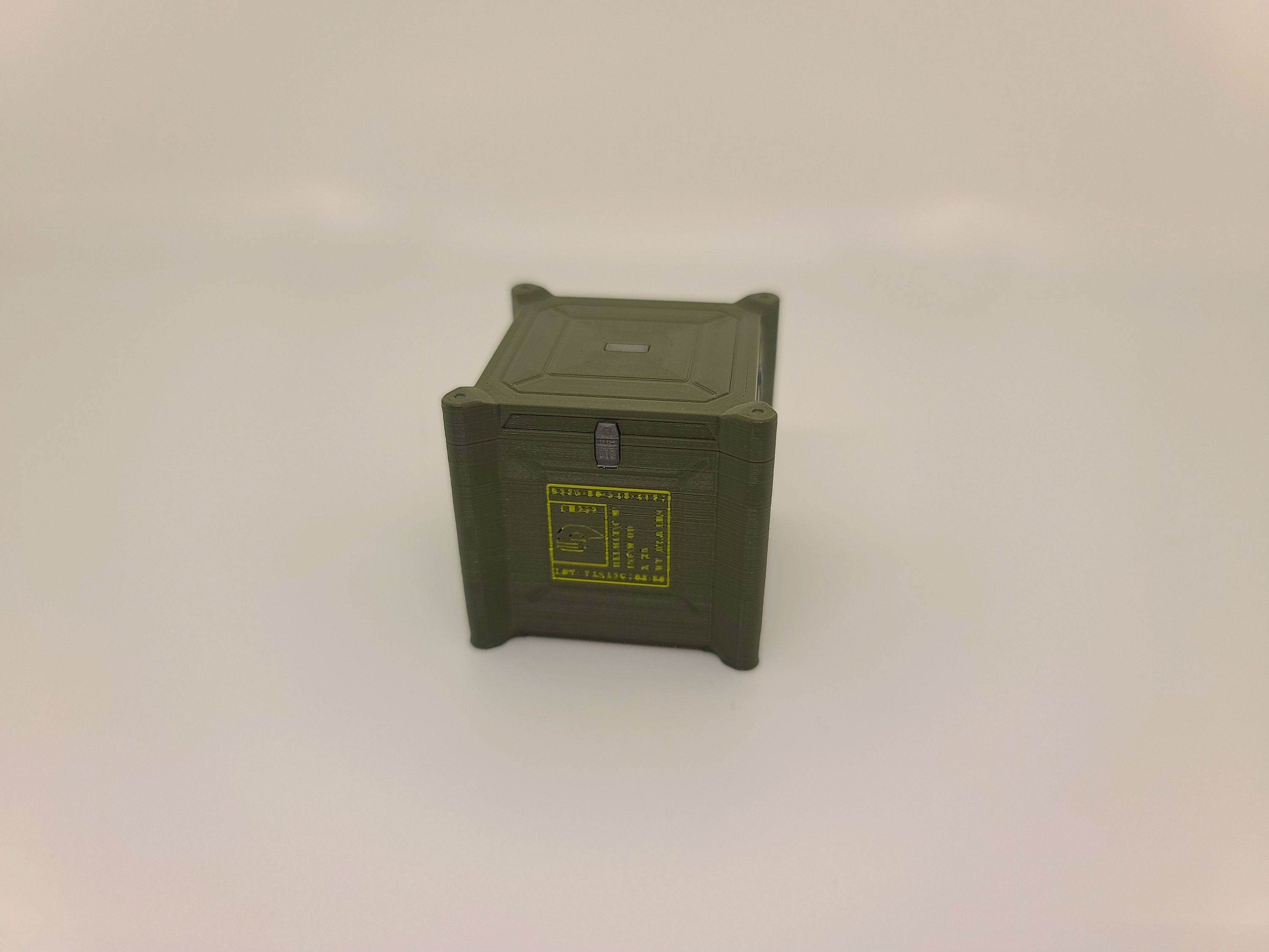 Halo 3 Individual UNSC Helmet Crate 1.5 multicolor 3D Printed Fan ...