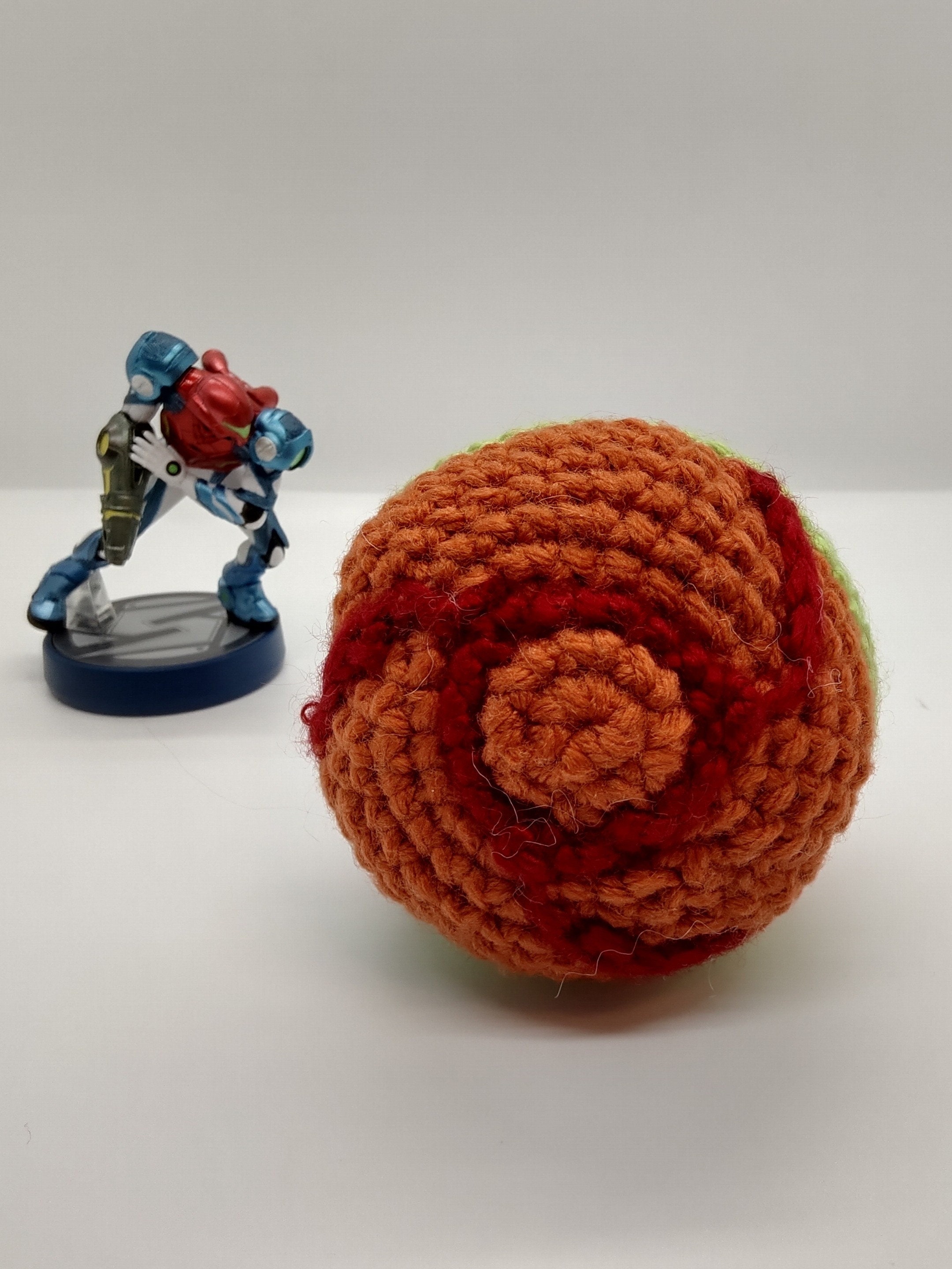 Metroid Morph Ball Crocheted Plushy - Etsy