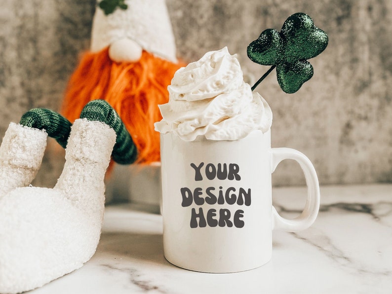 St Paddy Mug Mockups St Patricks Day coffee Cup Mock up - Etsy