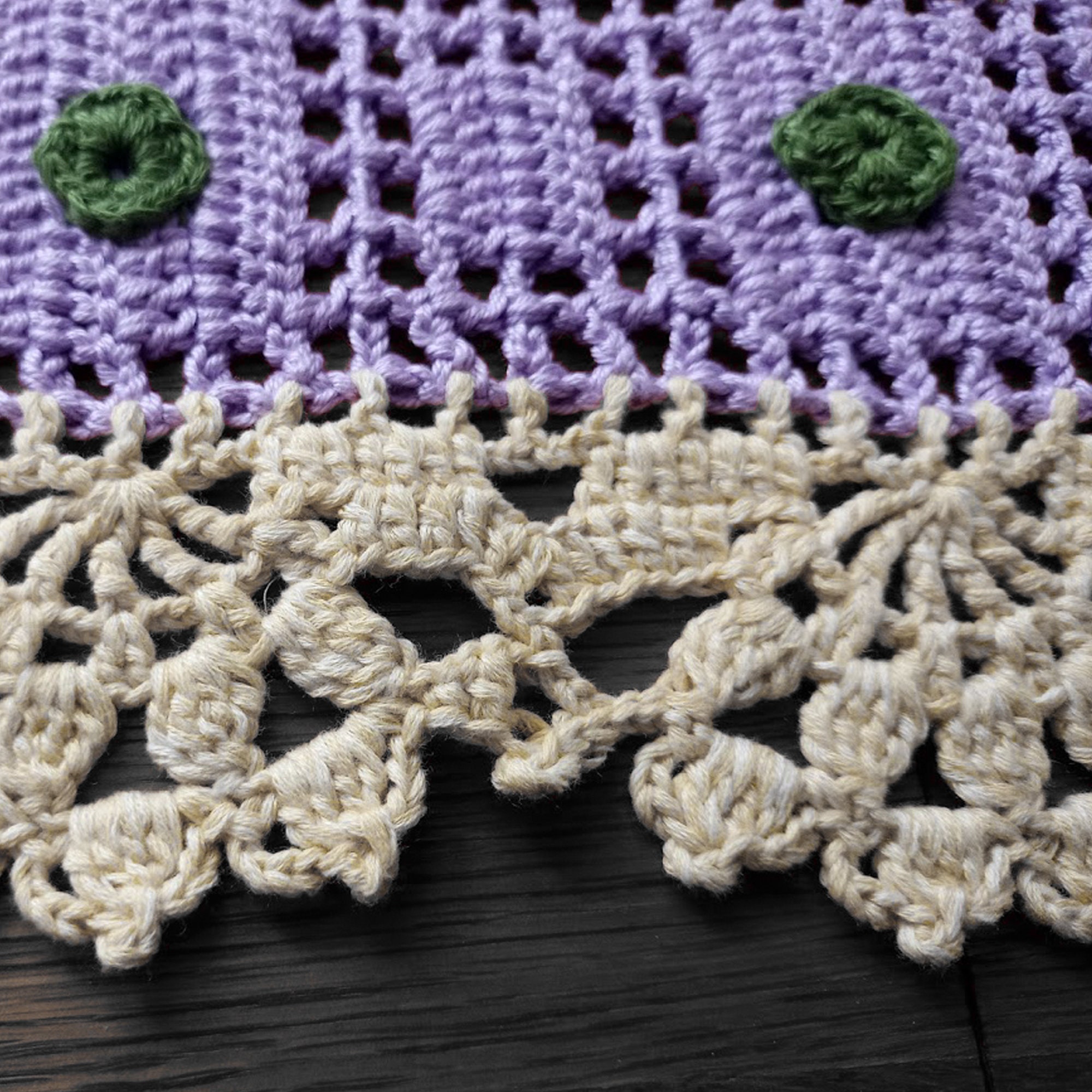 Crochet Table Runner Lace Table Runner Crochet Table Setting Dresser ...
