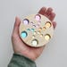 4” Mini Wooden Gem Spinner Sensory Calming Toy - Etsy