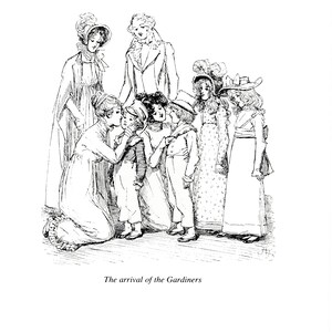 29 Pride and Prejudice Illustrations by Hugh Thomson / PNG Files With ...