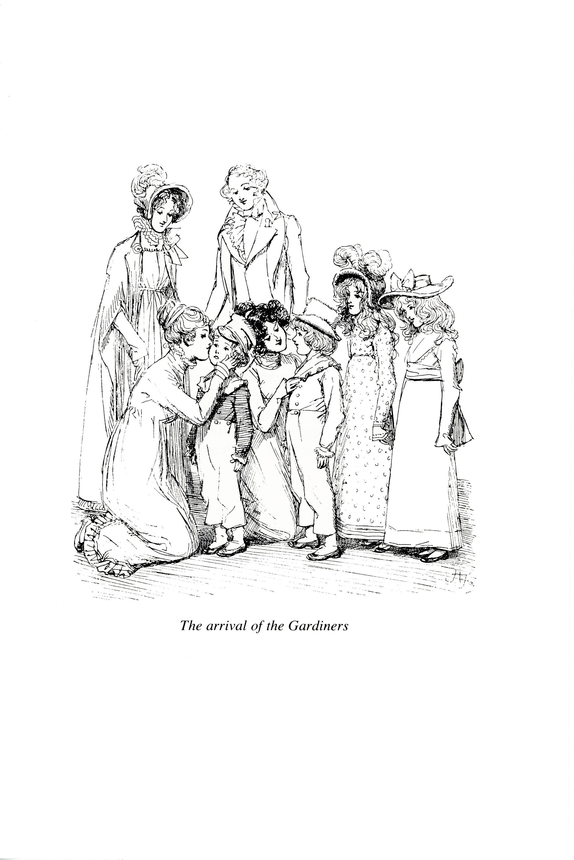 29 Pride and Prejudice Illustrations by Hugh Thomson / PNG Files With ...
