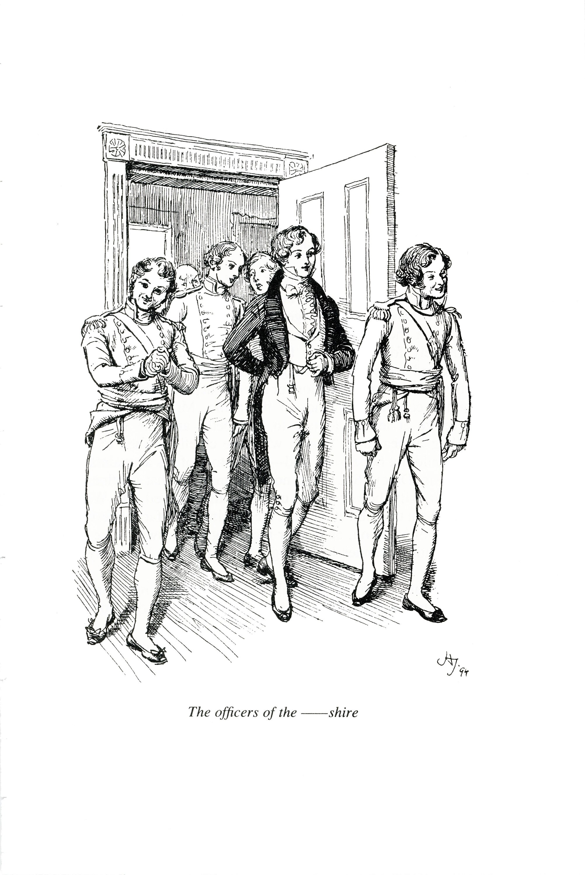 29 Pride and Prejudice Illustrations by Hugh Thomson / PNG Files With ...