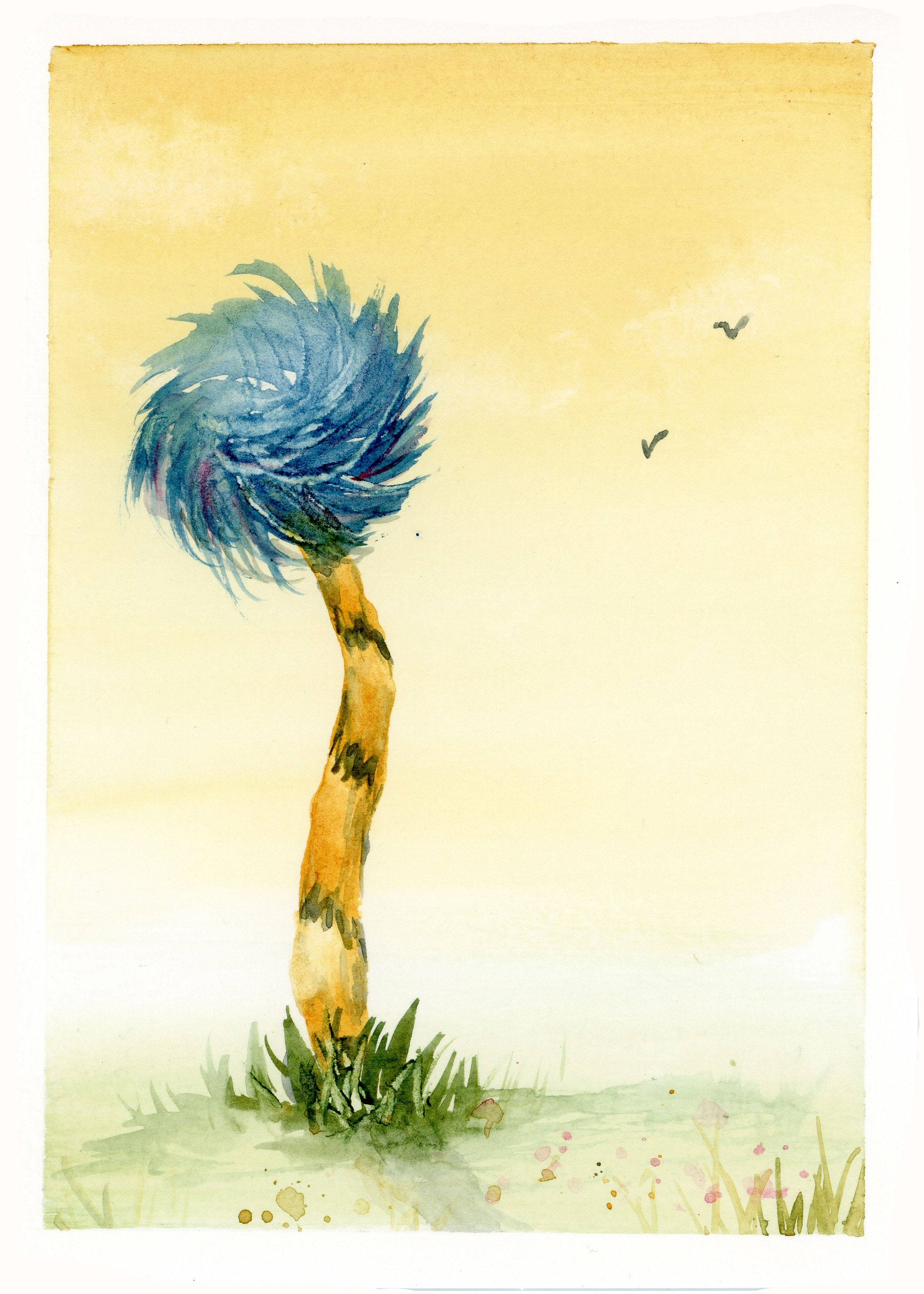 Truffula Tree Drawing