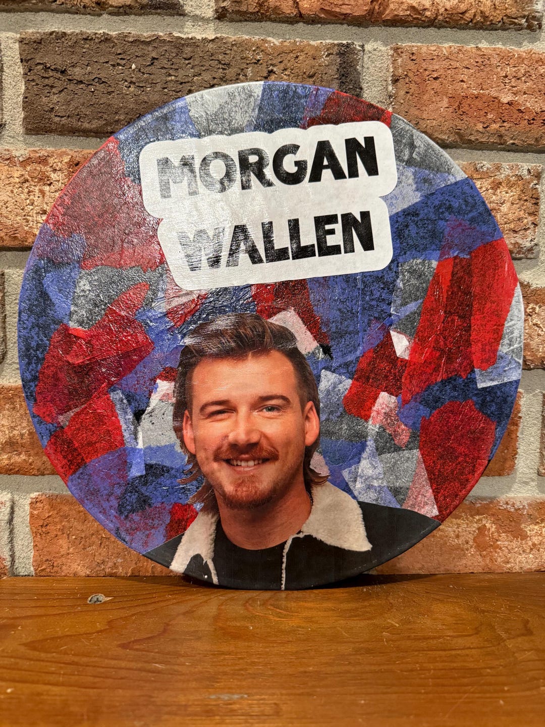Morgan Wallen Handmade Vinyl Wall Hanging - Etsy