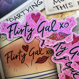 Flirty Gal Stanford Pines Tattoo Sticker Gravity Falls Fanart - Etsy