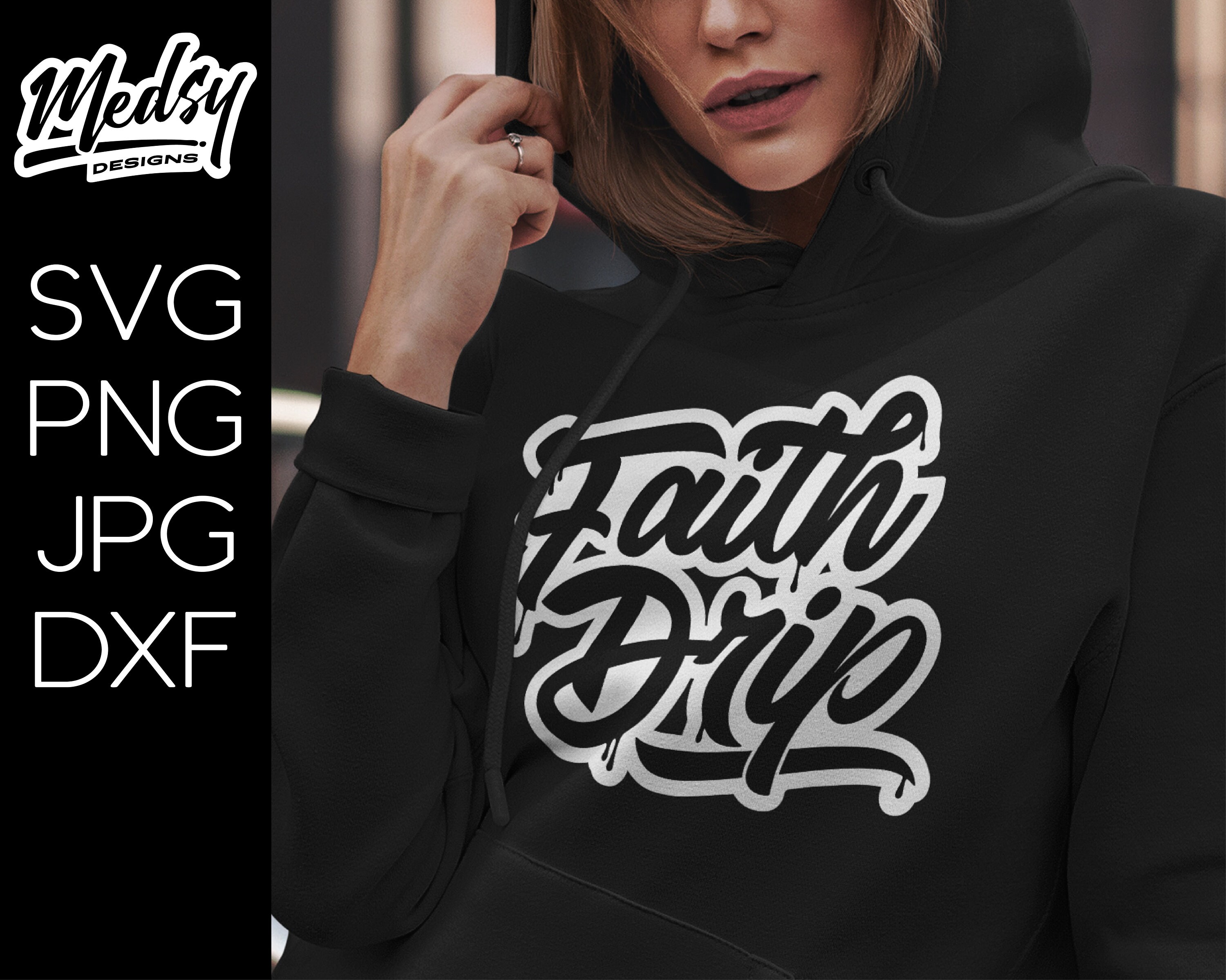 Faith Drip SVG Urban Faith Based Stickers or Shirt Decal Vinyl ...