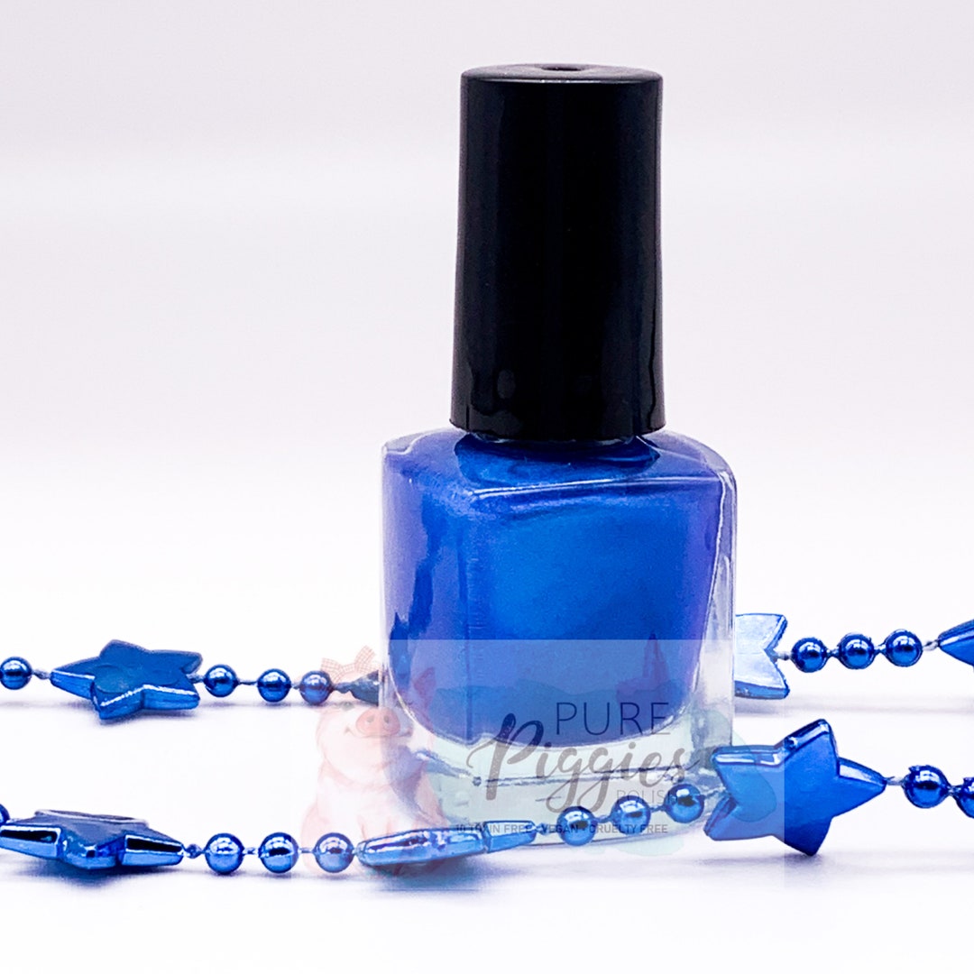 Blue Valor 10 Toxin Free Nail Polish - Etsy