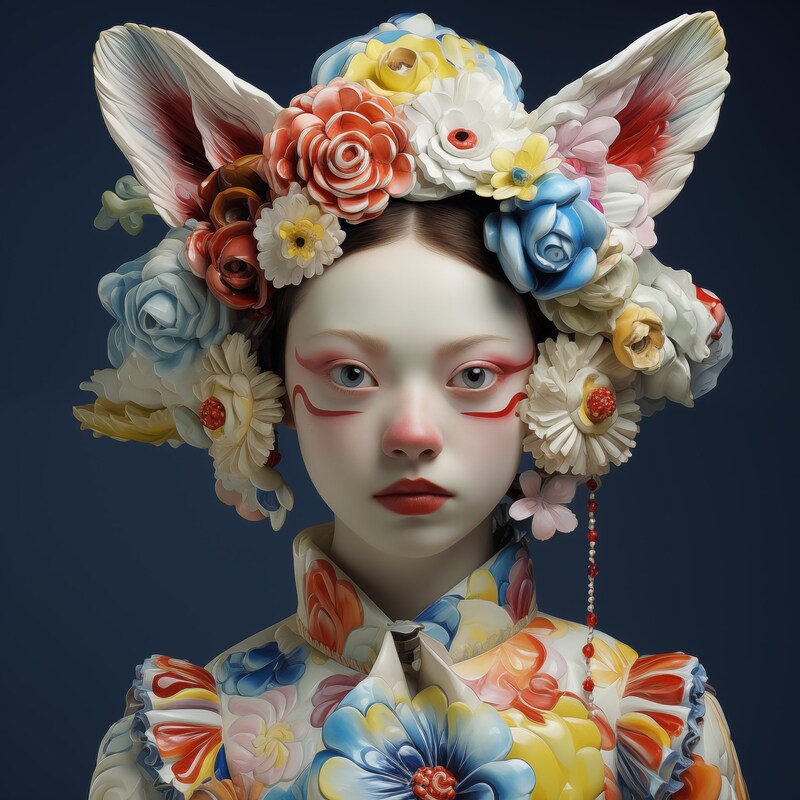 Ceramic Wall Mask - Etsy