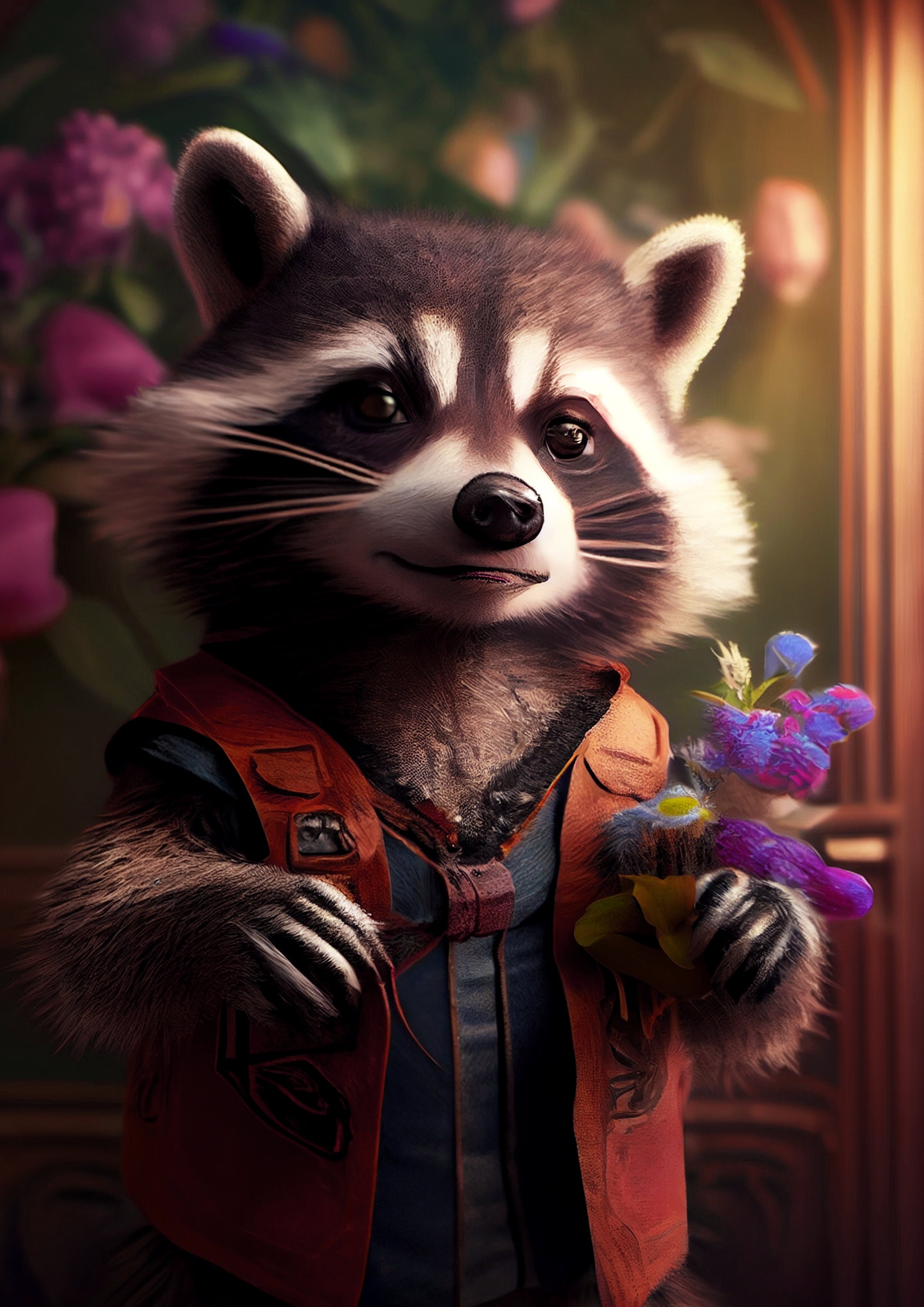 Anthropomorphic Raccoon