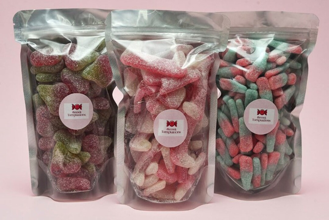 350g Fizzy Individual Sweet Bag - Etsy UK