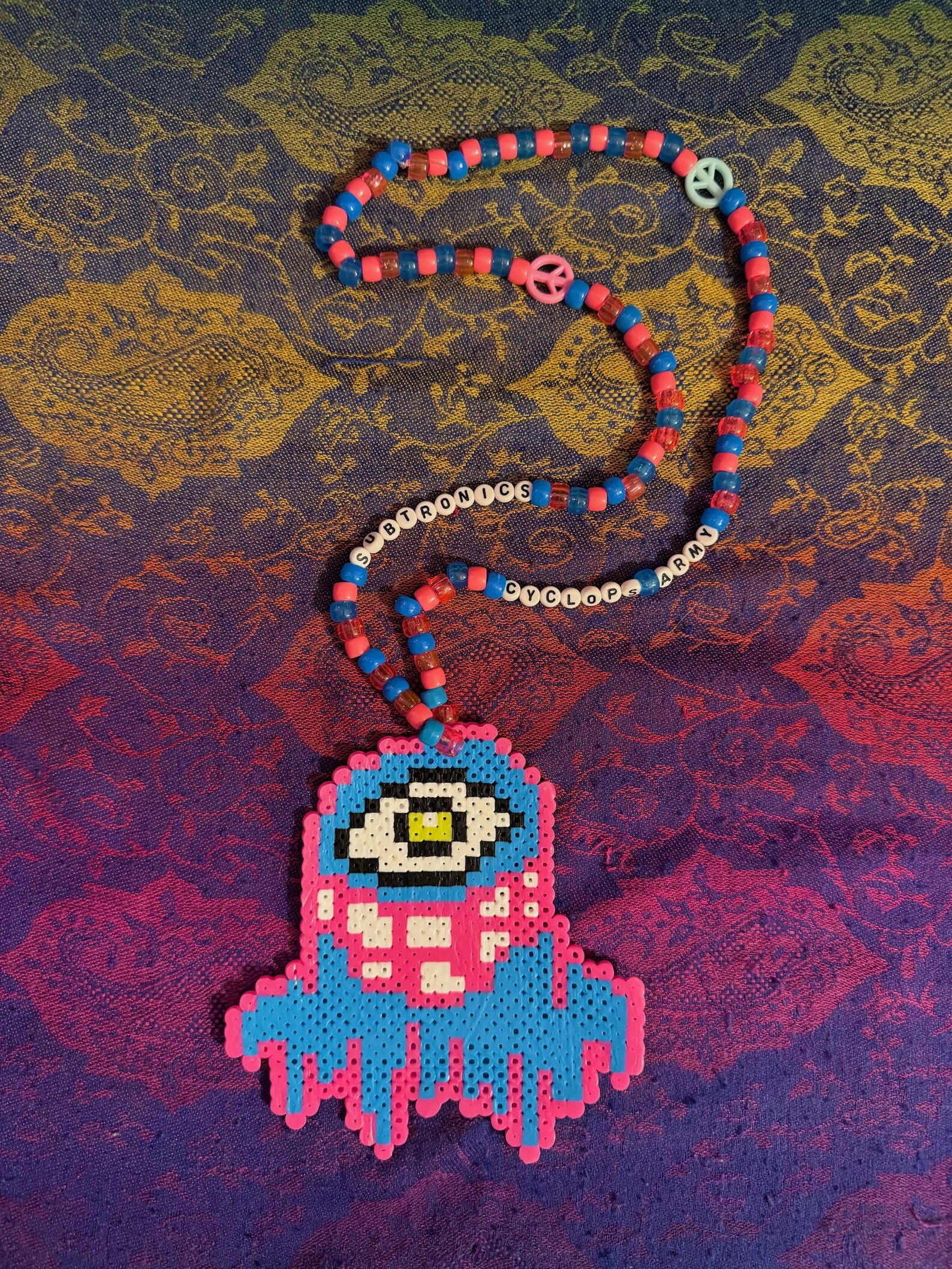 Subtronics Perler Necklace - Etsy