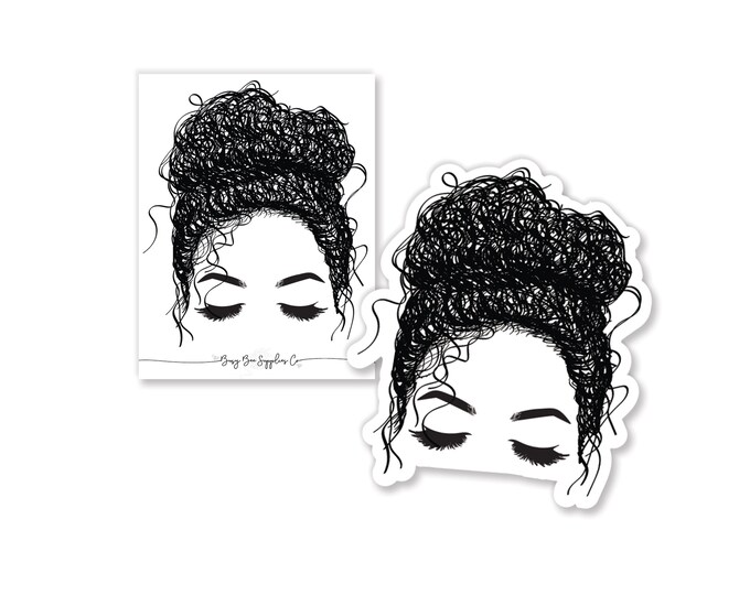 Printable Messy Bun Display Card, Ear Warmer Headband, Knit Headband - Etsy