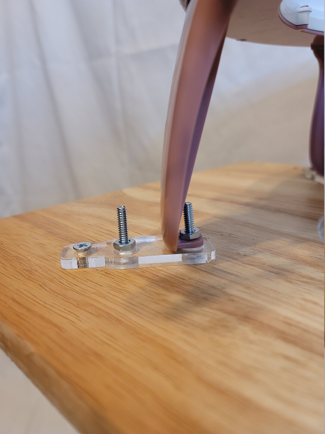 Knitting Machine Table Mounts, Clear Acrylic - Etsy