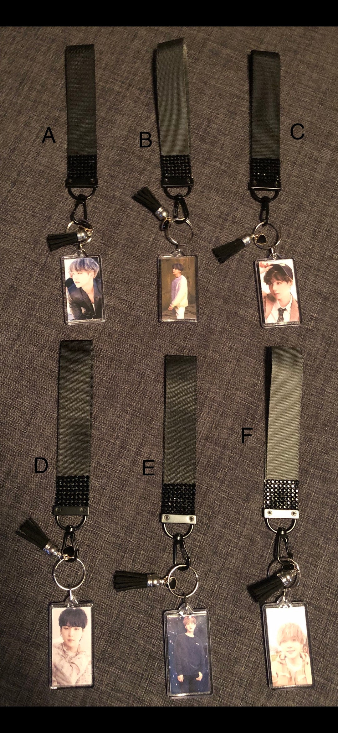 BTS Suga Bias Keychain - Etsy