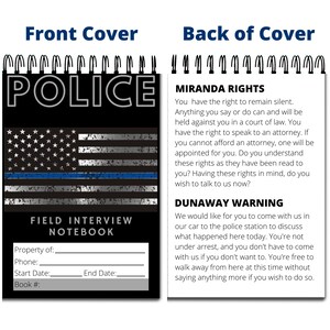 FIELD Police, Sheriff & Public Safety Tactical Gear Incident Report ...