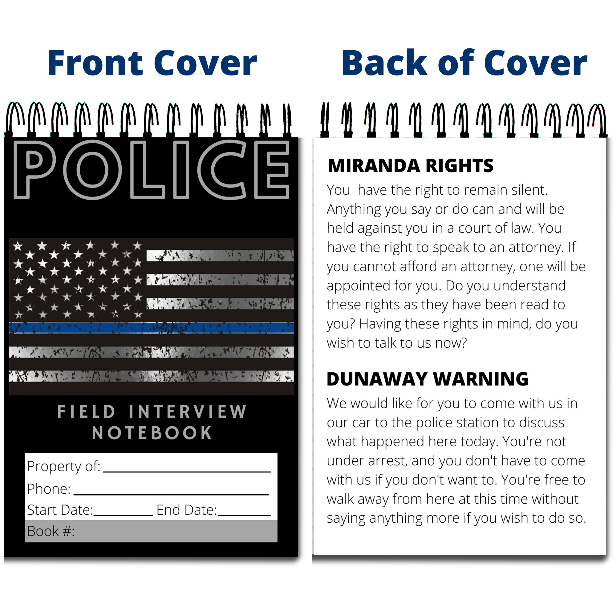 FIELD Police, Sheriff & Public Safety Tactical Gear Incident Report ...