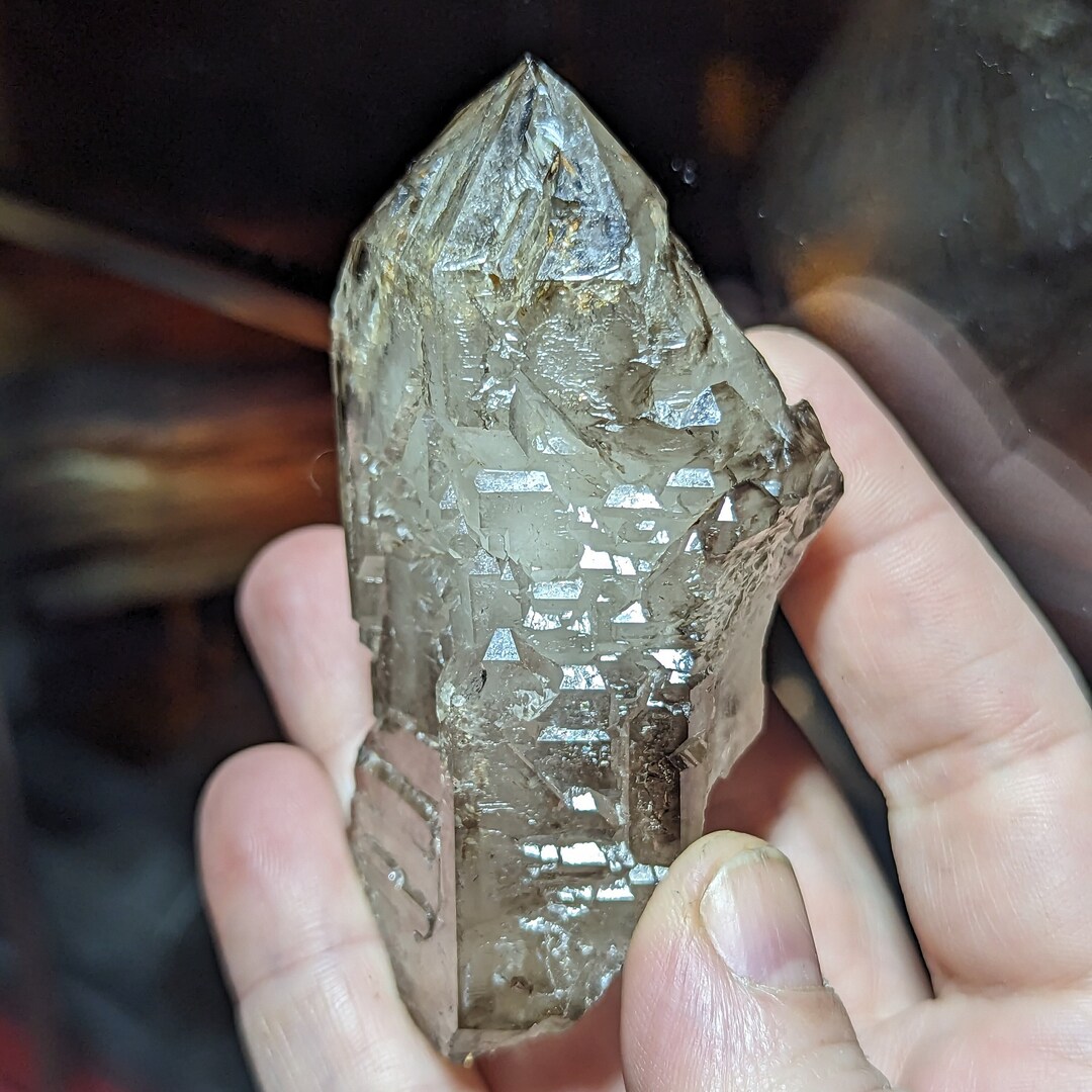 Extremely Aesthetic Elestial Quartz Scepter Aka Alligator Quartz ...