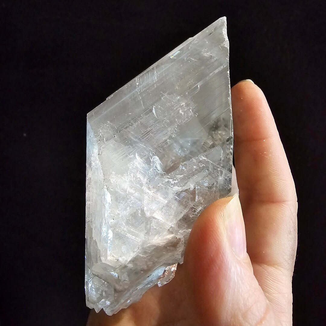 Naica Selenite Crystal Cluster: Etched Striations, Chihuahua Mexico - Etsy