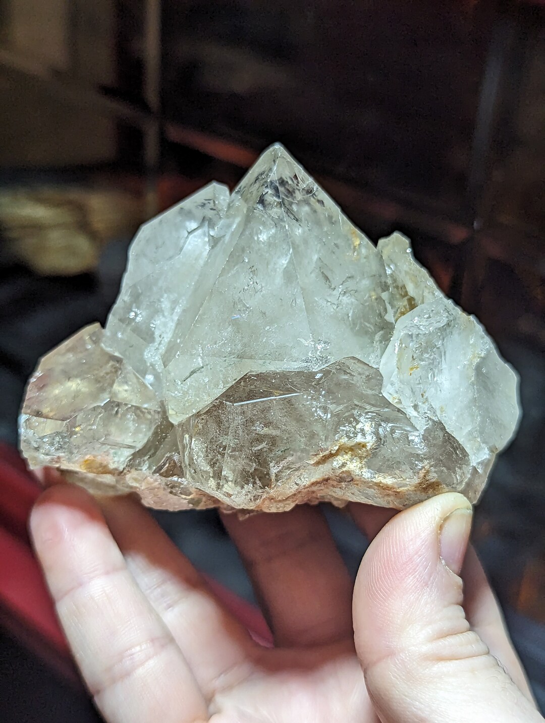 Glassy Elestial Quartz Aka Alligator Quartz, Brazil - Etsy