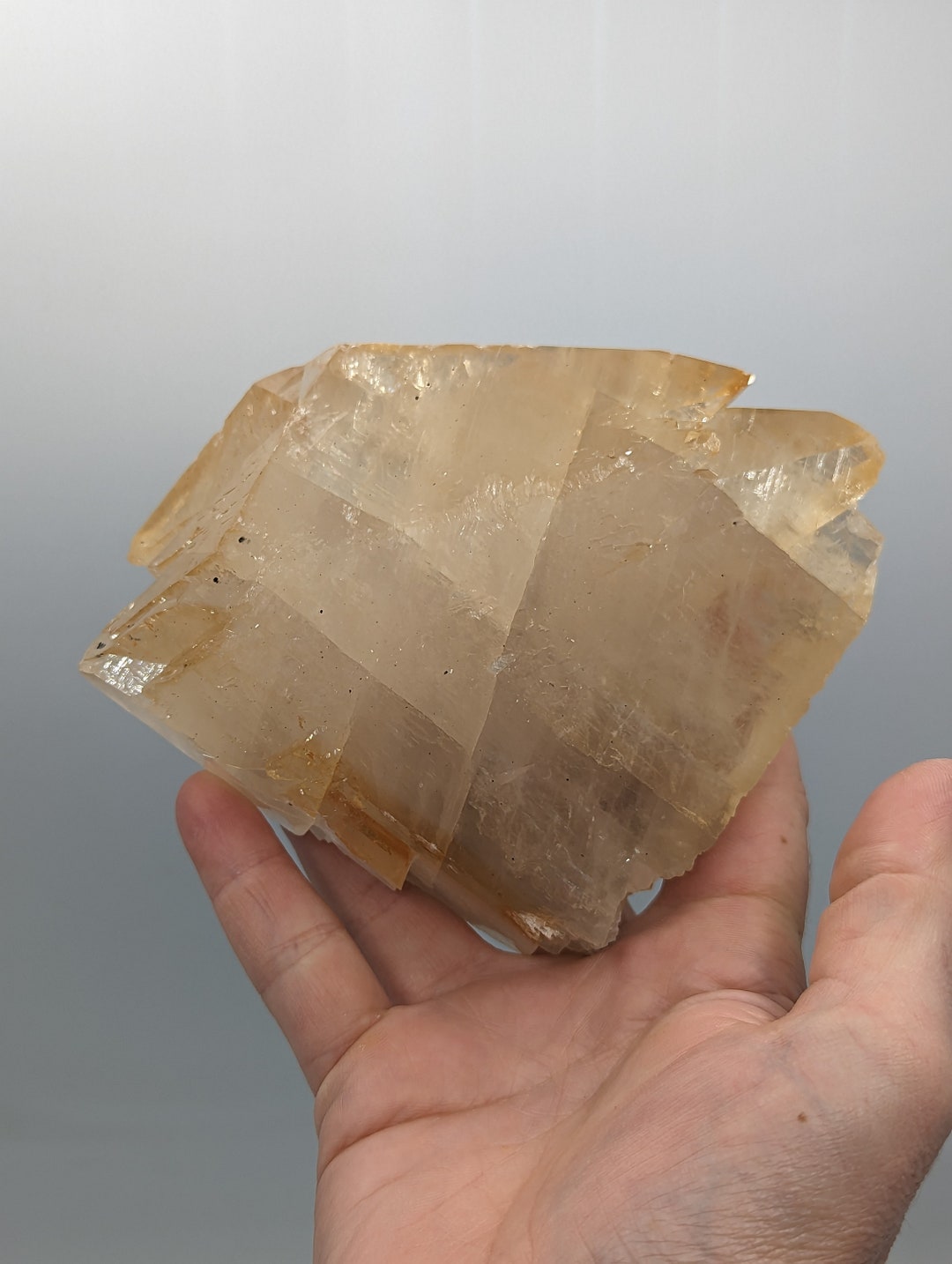 Pale Yellow Calcite Cluster With Sphalerites From the Elmwood Mine, TN ...